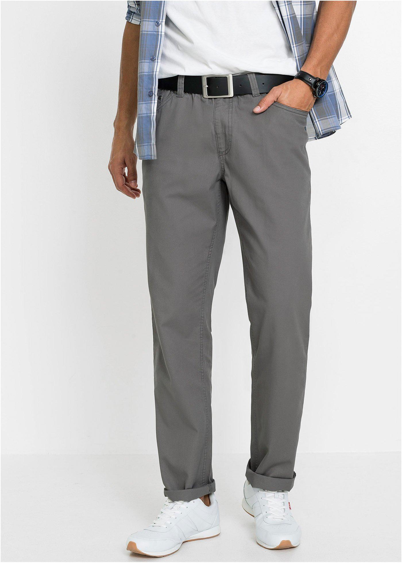 Pantaloni con elastico in vita (pacco da 2) modello 5 tasche - Blu ...